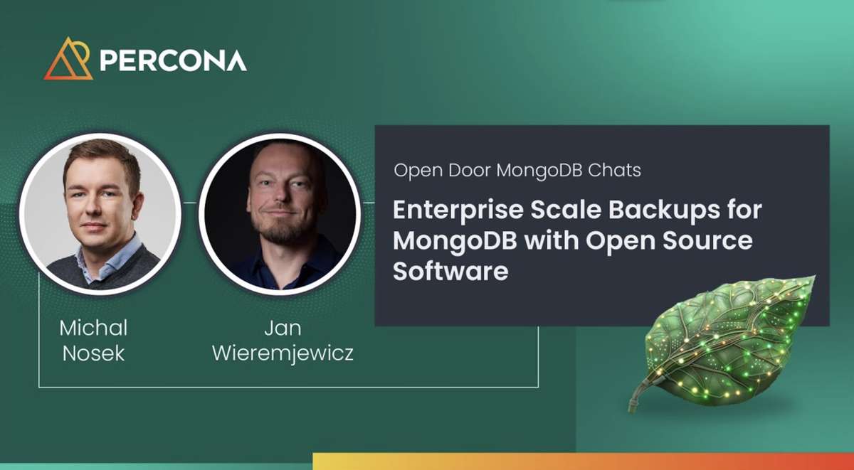 Open Door MongoDB Chats | Percona Community