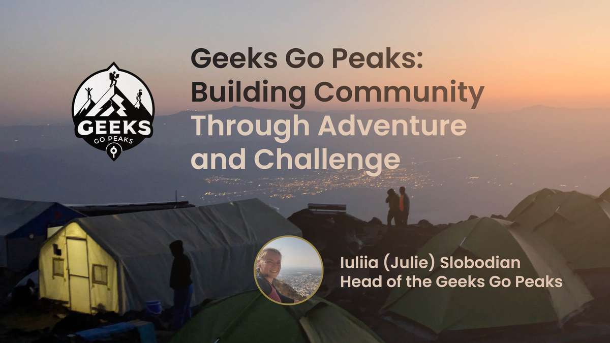 Geeks Go Peaks: Building Community Through Adventure and … | Percona ...
