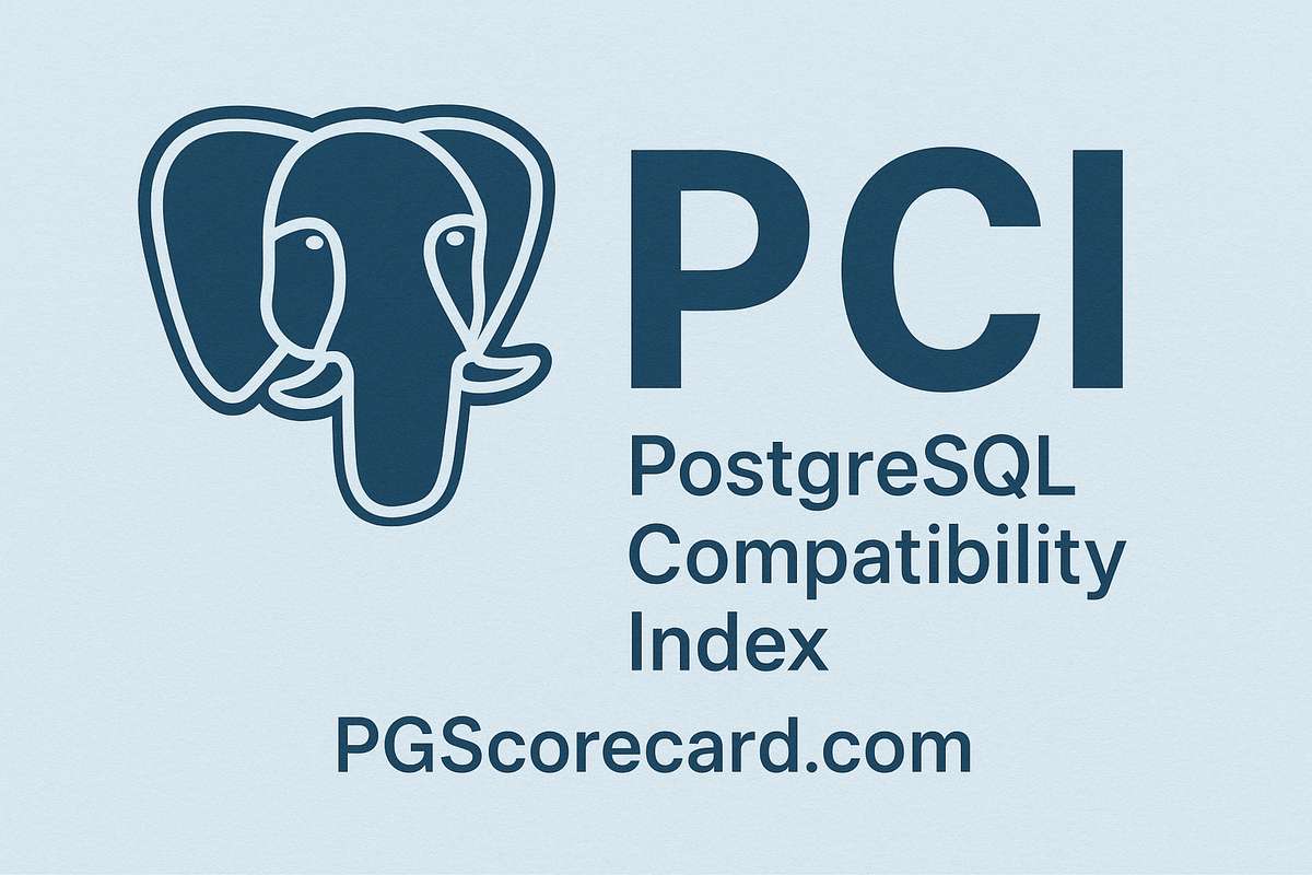 PGScorecard - PostgreSQL Compatibility Index | Percona Community