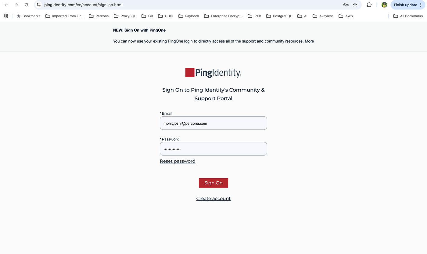 PostgreSQL 18 OIDC Authentication with Ping Identity using … | Percona ...