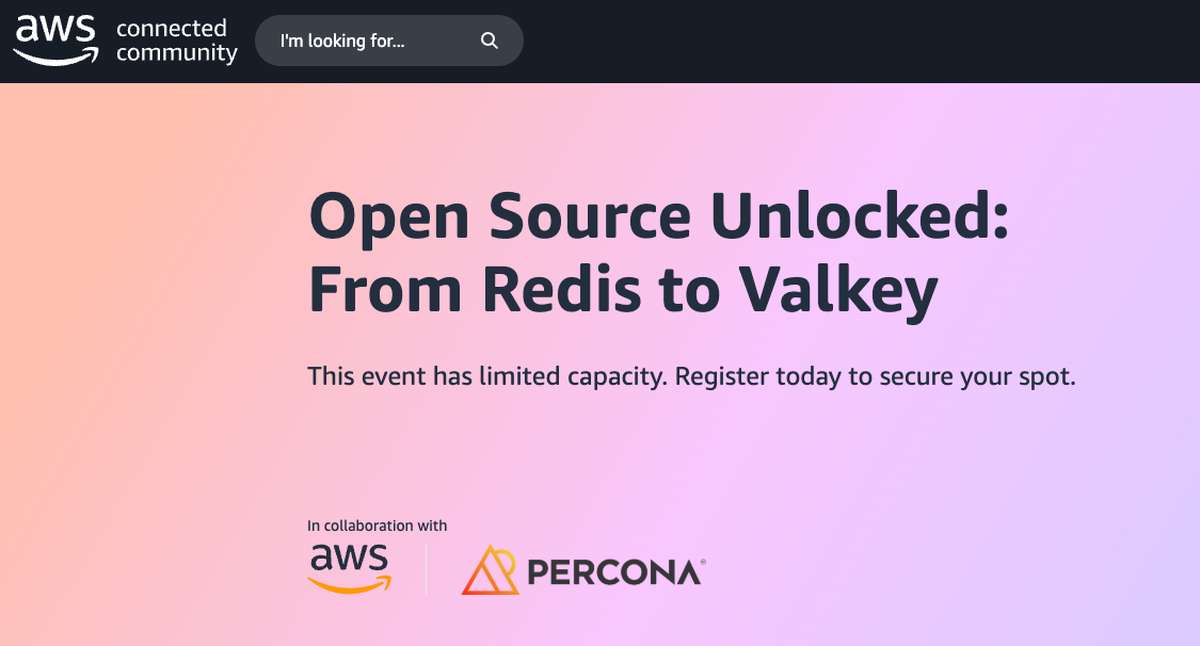 Open Source Unlocked: Exploring the Journey from Redis to … | Percona ...